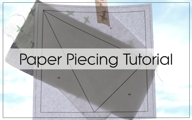 Foundation Paper Piecing Tutorial - Blossom Heart Quilts